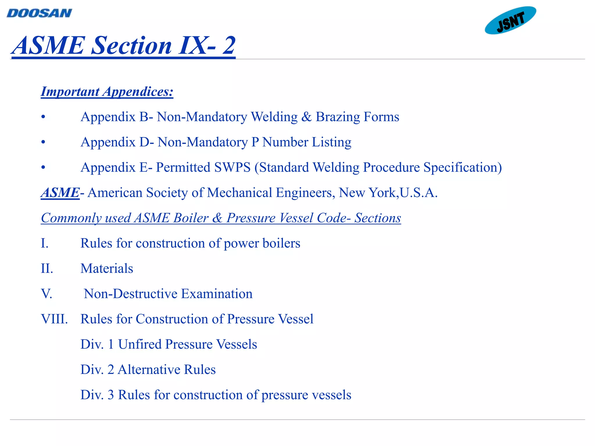 welding procedure-P F number And WPS.ppt