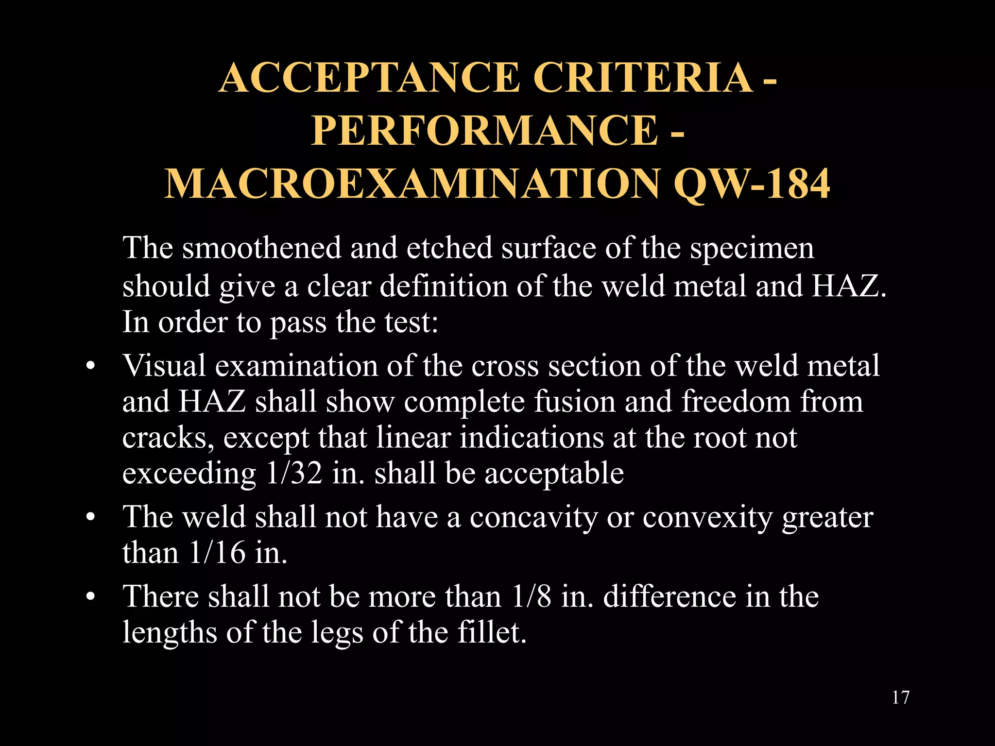 WELDING PROCEDURES and WELDERS QUALIFICATION .ppt