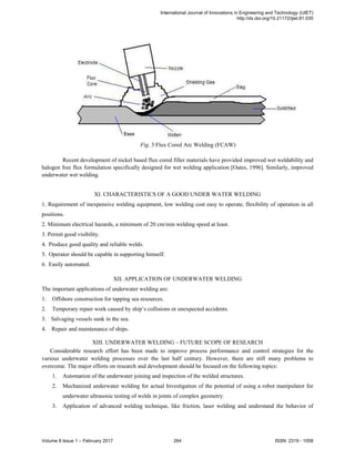 Welding Process for the training purposes | PDF
