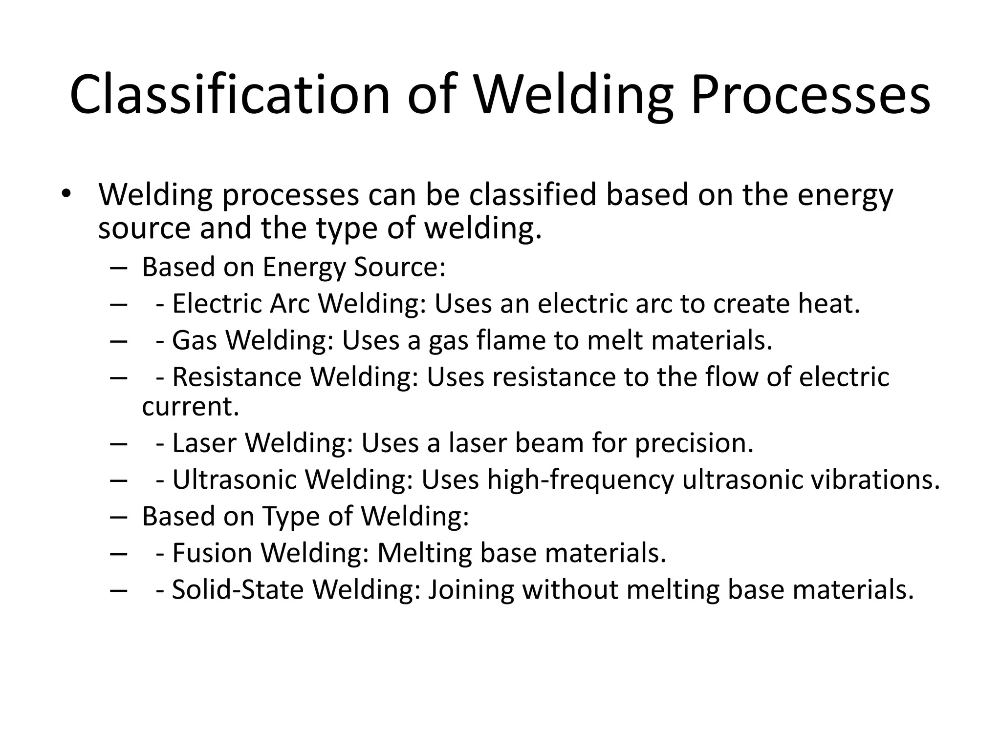 Welding Process introduction of basics of welding | PPT