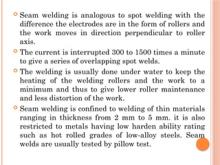 Welding Process, classification of welding | PPTX