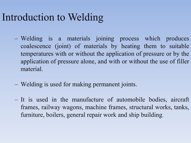 Welding processes-Brazing & Soldering | PPT