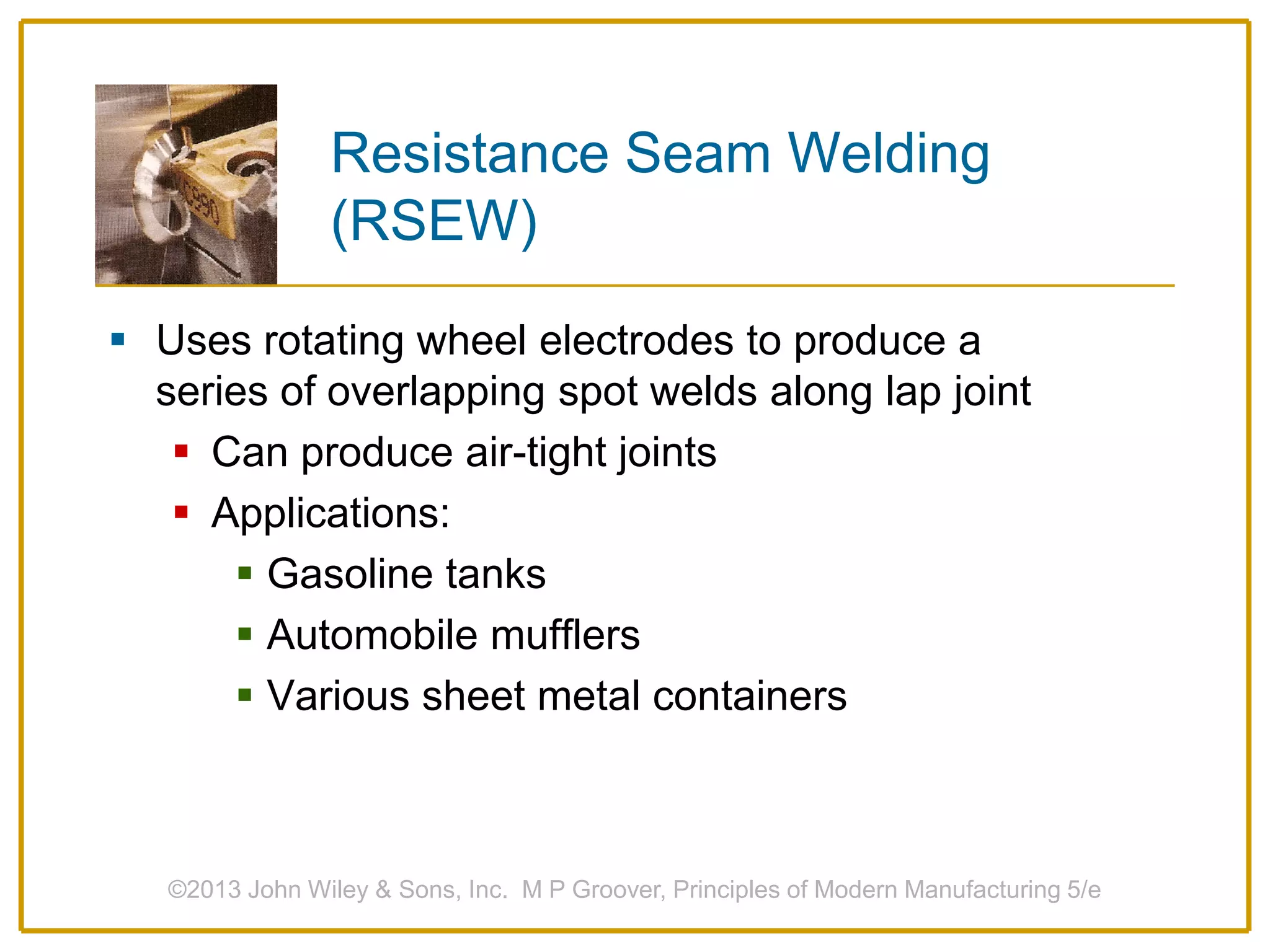 Welding processes | PDF