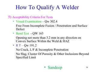 Welding_qualification_PPT.ppt , for inspection engineers | PPT