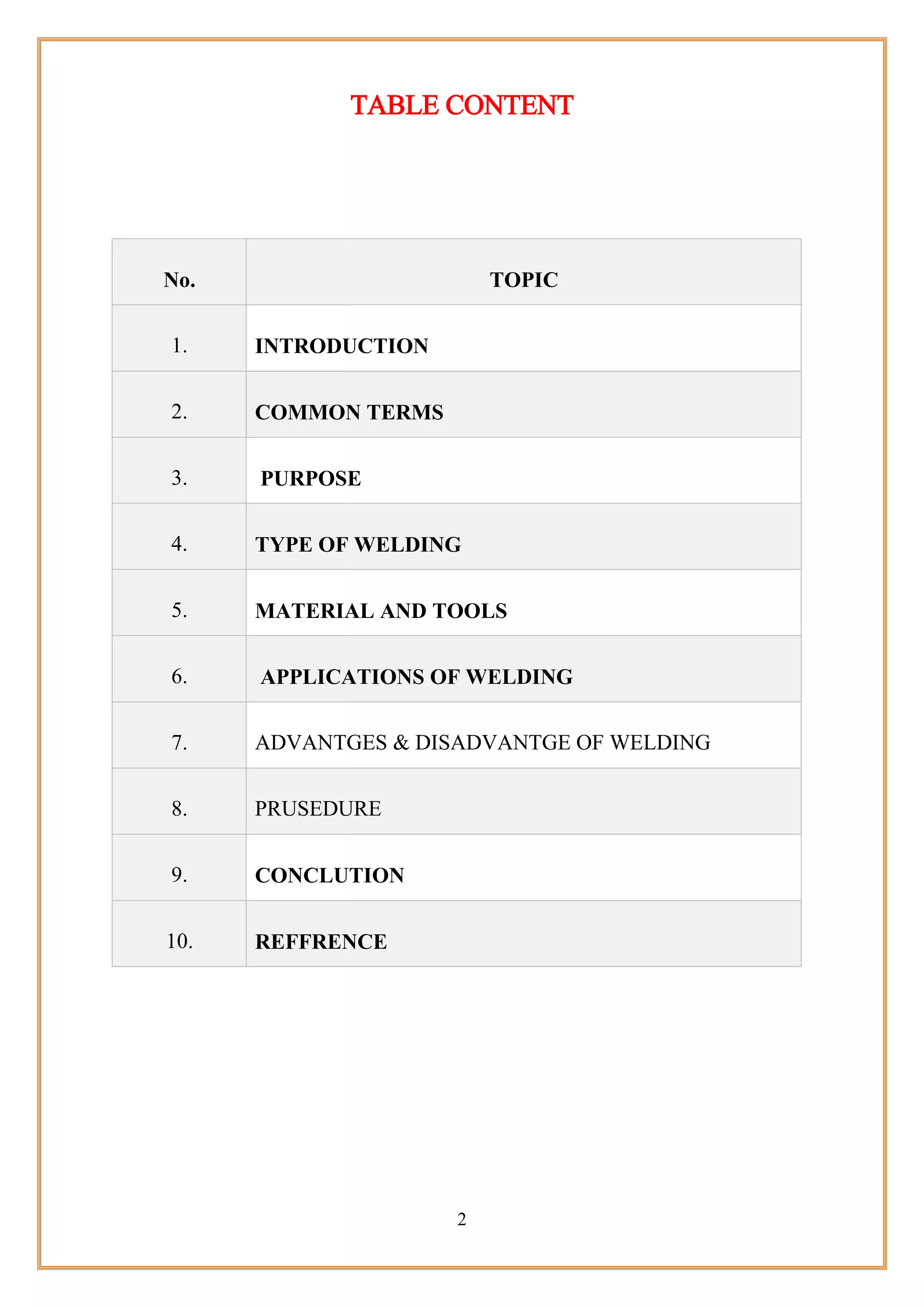 Welding report Amar Askandar | PDF