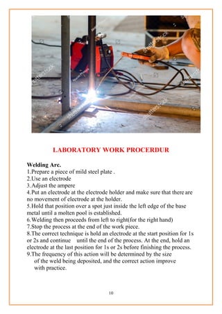 Welding report Amar Askandar | PDF