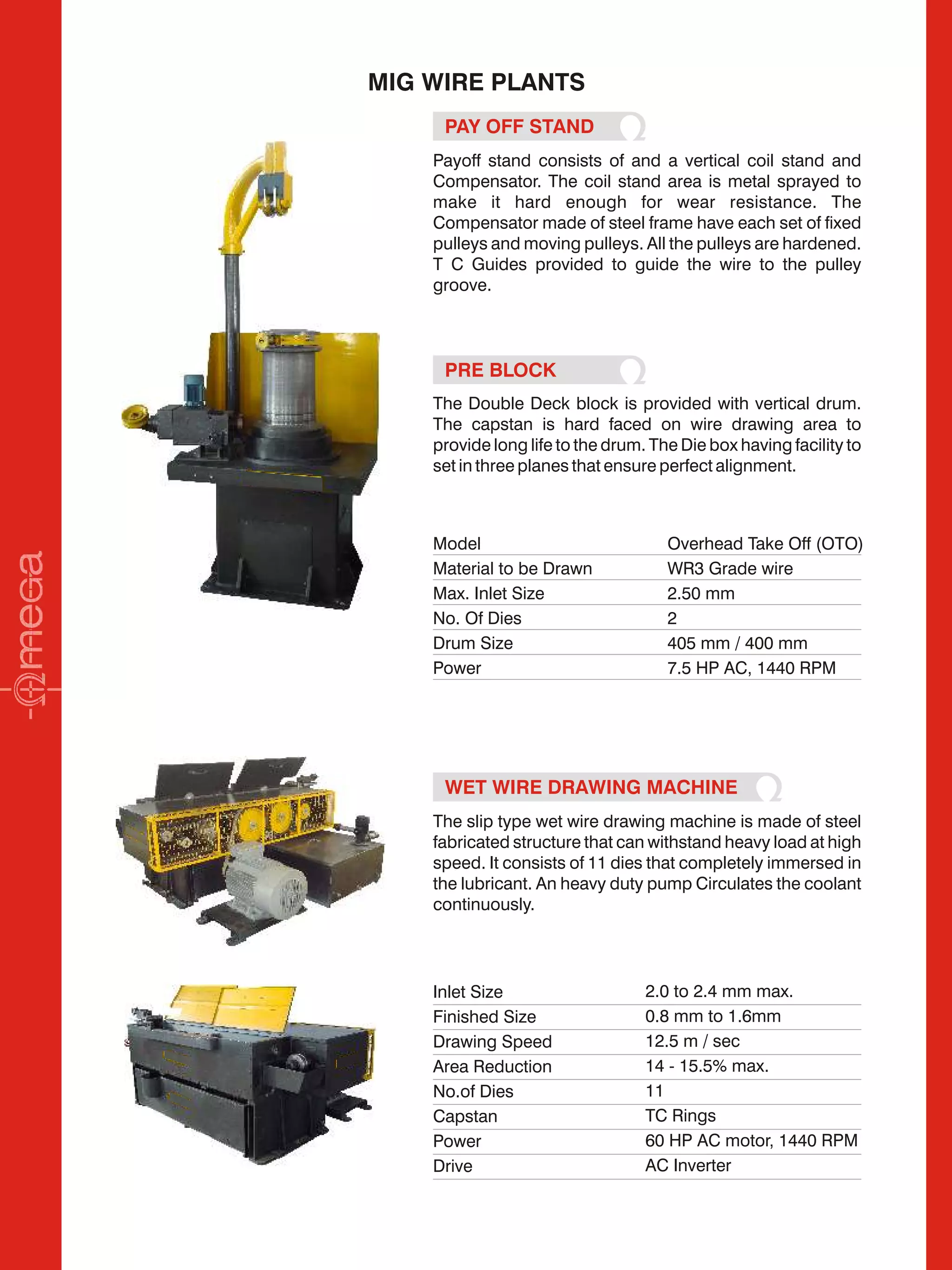 Welding rod electrode and MIG wire manufacturing plant omega India | PDF