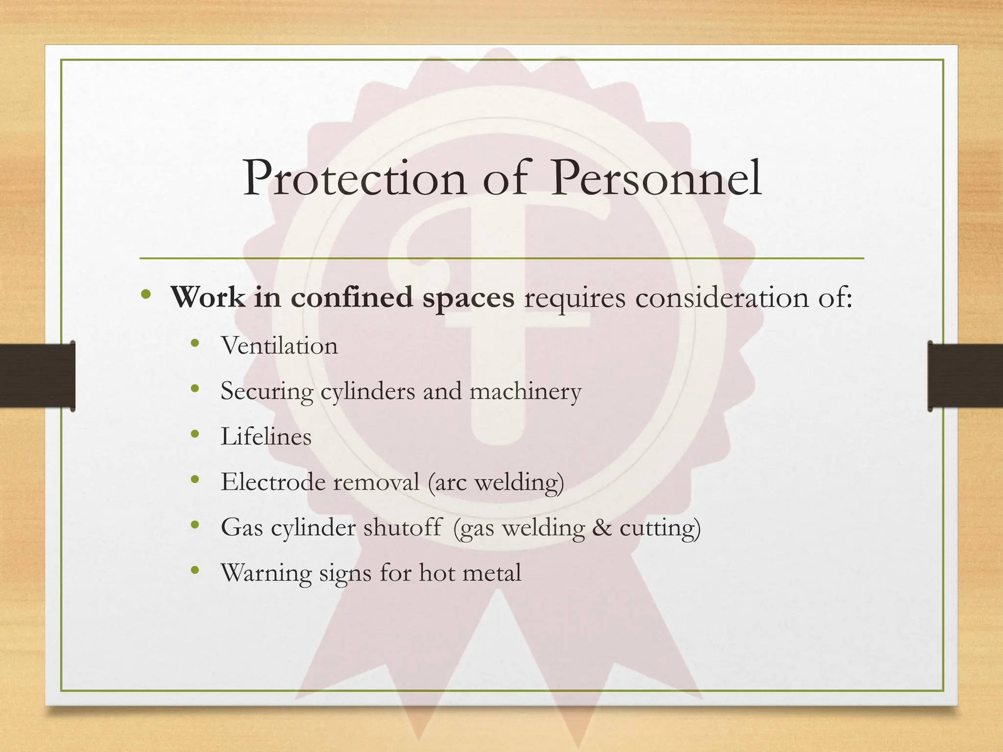 Welding Safety for operator working .ppt