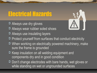 Welding safety hazard | PPT