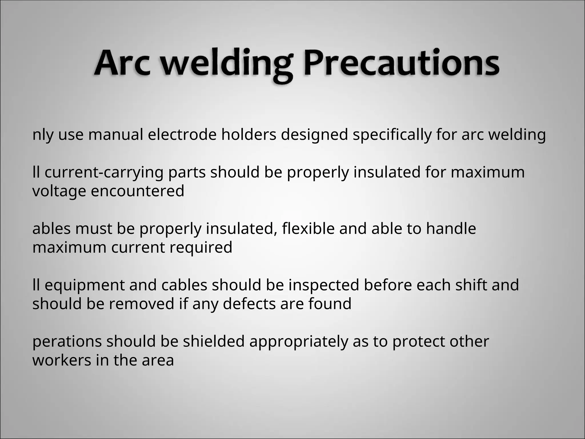 Welding Safety. Welding and Cutting safety | PPT