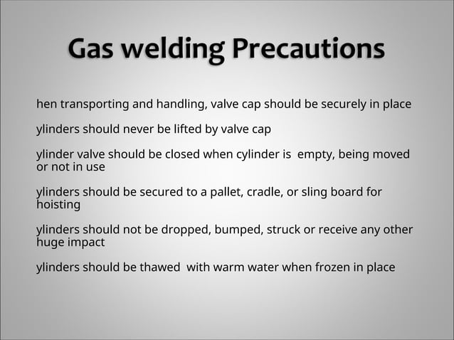 Welding Safety. Welding and Cutting safety | PPT | Lung and Respiratory ...