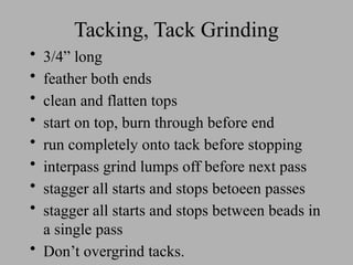 WELDING TECHNIQUES.pptx WELDING TECHNIQUES.pptx