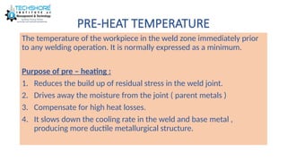 Welding Techniques | PPTX