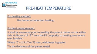 Welding Techniques | PPTX