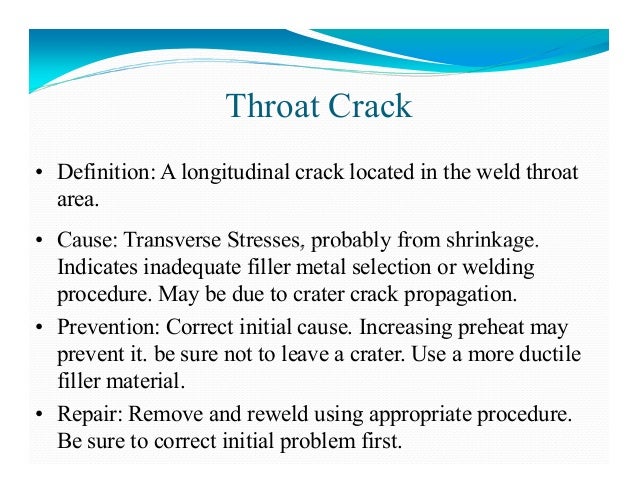 Underbead Cracking Definition