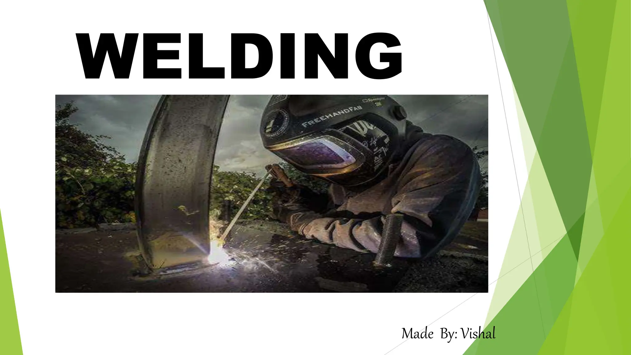 WELDING and its types for mechanical electrical | PPTX