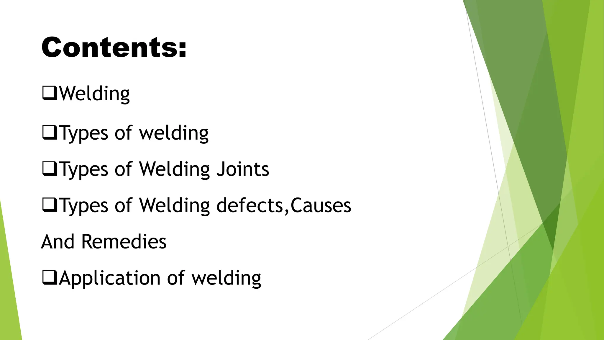 WELDING and its types for mechanical electrical | PPTX