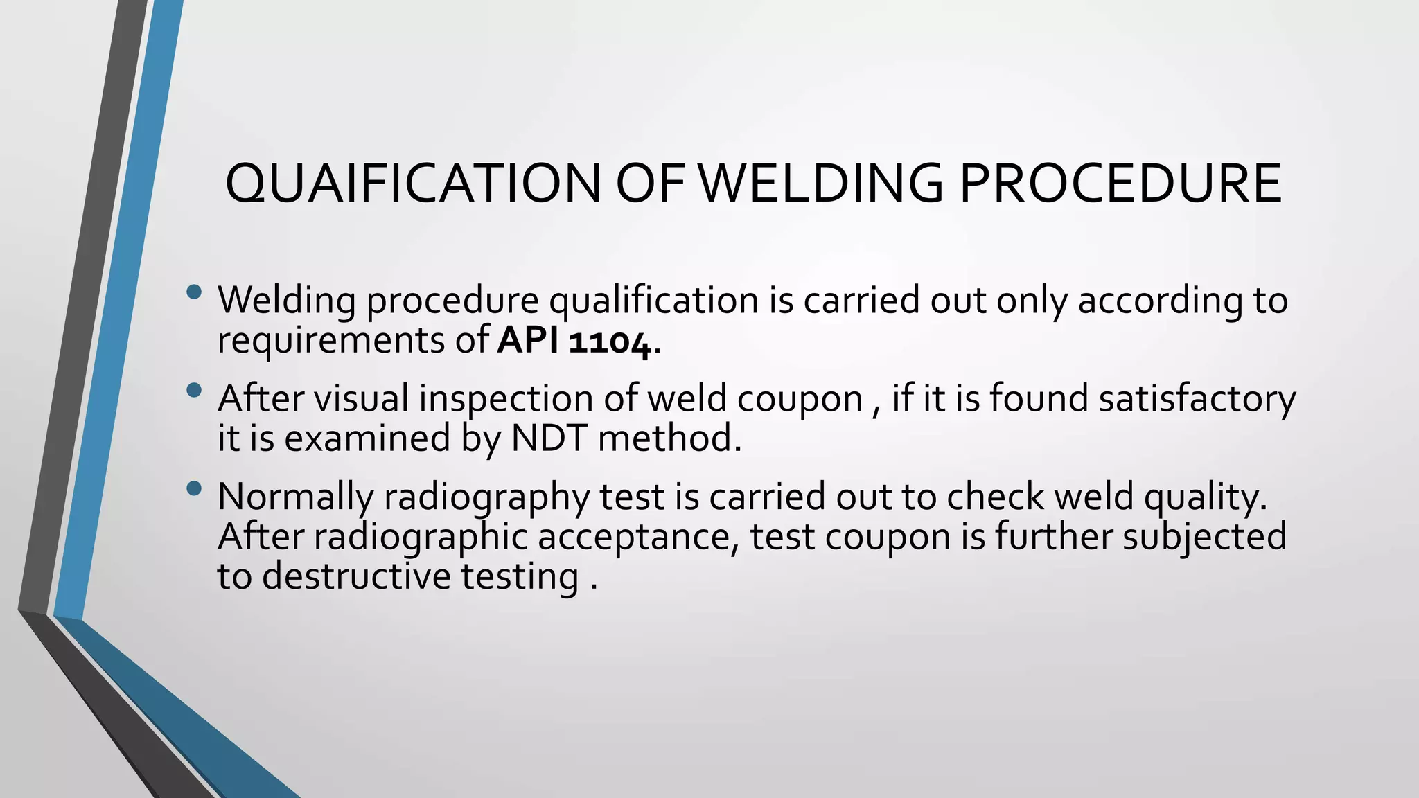 Welding works in steel piping | PPTX | Physics | Science
