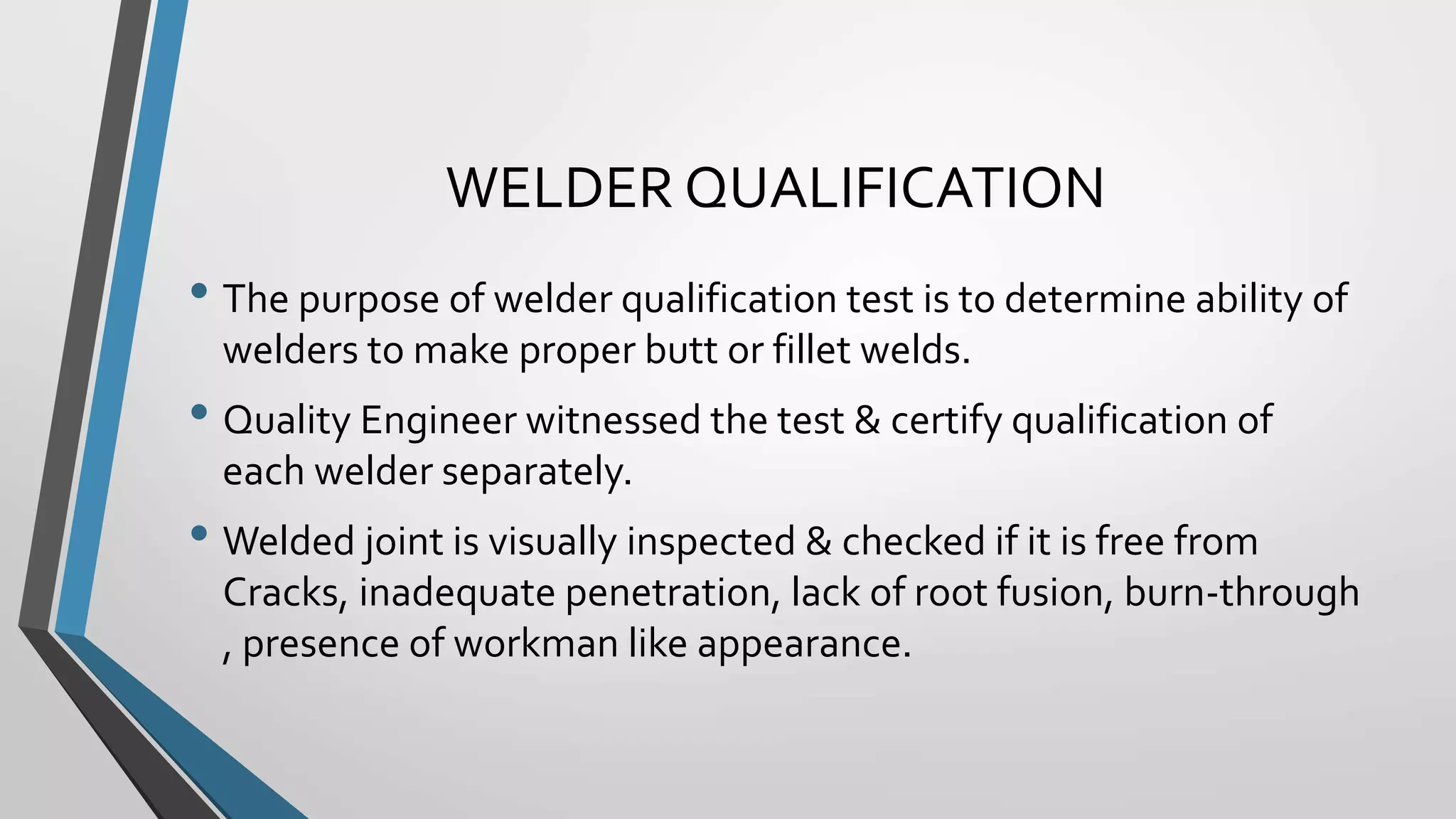 Welding works in steel piping | PPTX | Physics | Science