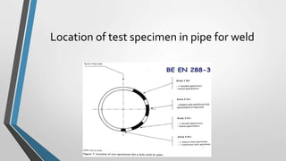 Welding works in steel piping | PPT
