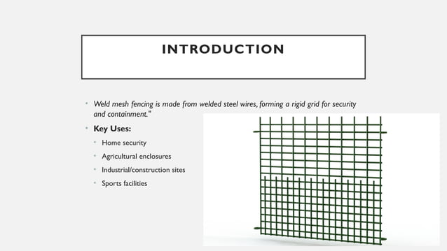 Weld Mesh Fencing The Ultimate Guide.pptx