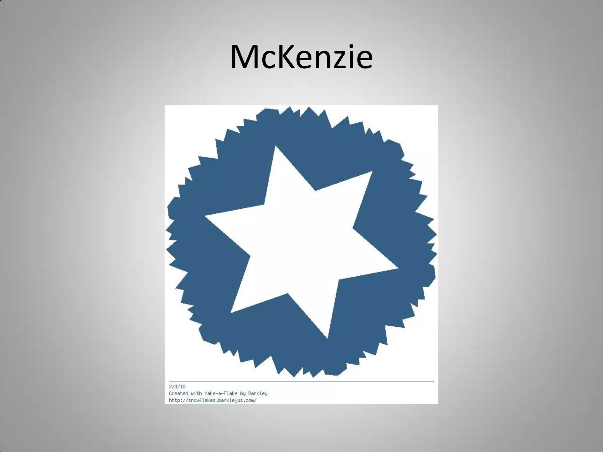 Weldon Snowflake Bentley | PPT