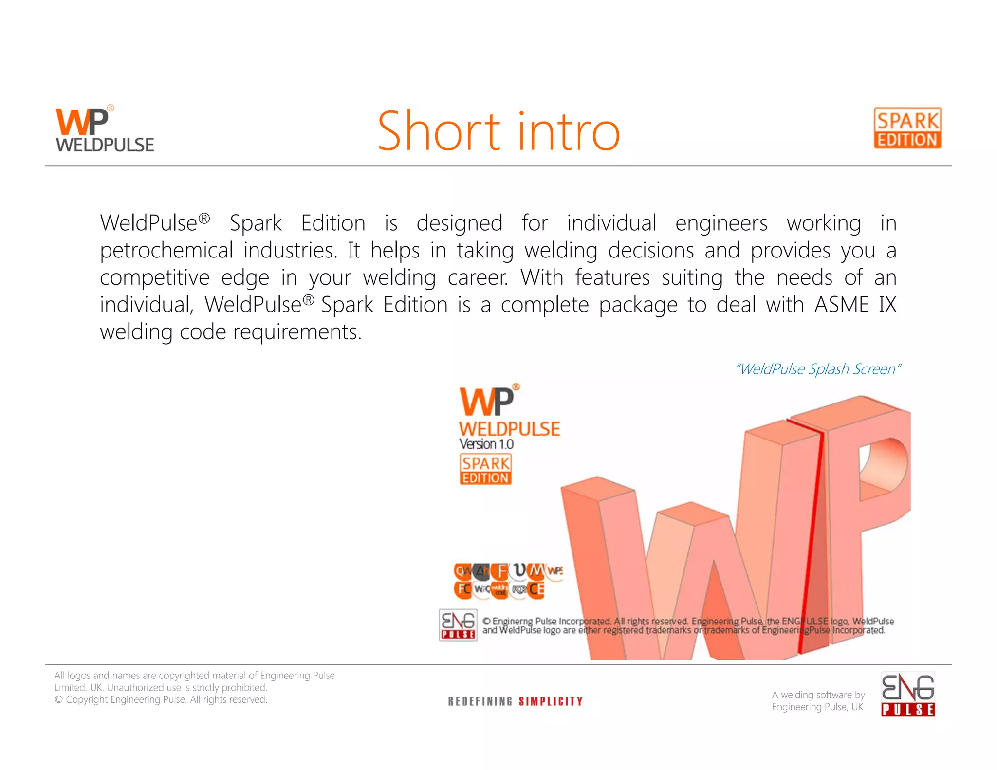 WeldPulse - Welding Software Spark Edition Guide | PDF