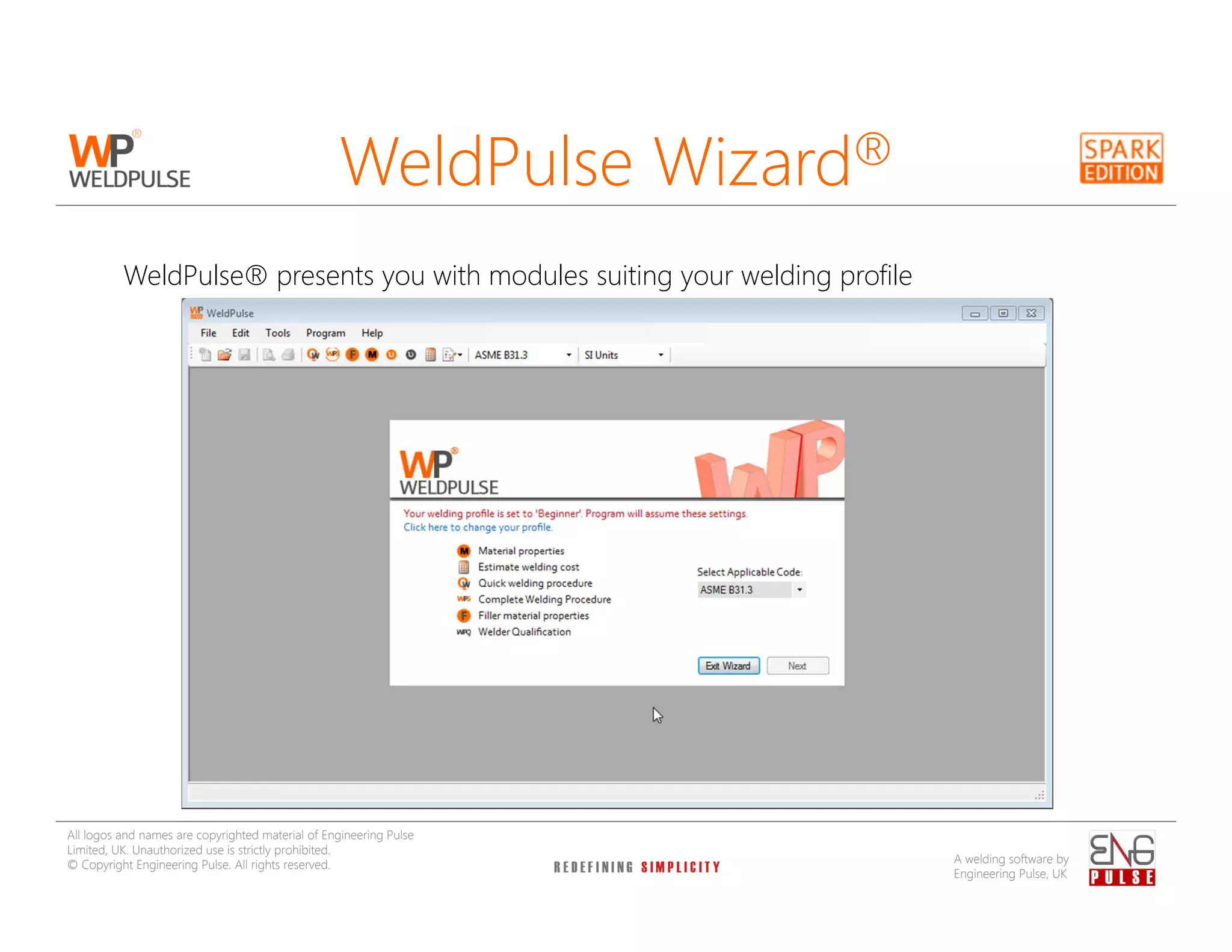 WeldPulse - Welding Software Spark Edition Guide | PDF