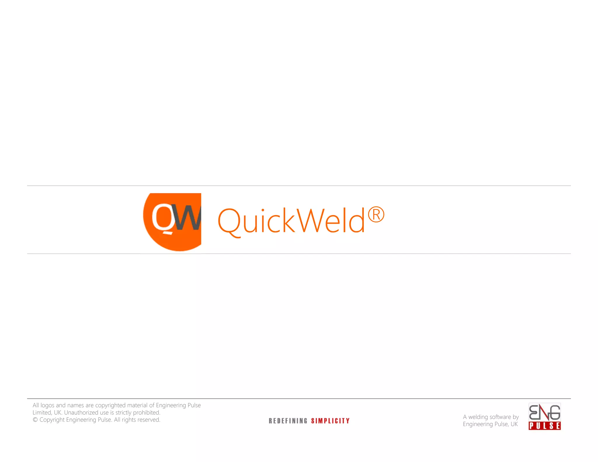 WeldPulse - Welding Software Spark Edition Guide | PDF