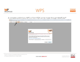 WeldPulse - Welding Software Spark Edition Guide | PDF