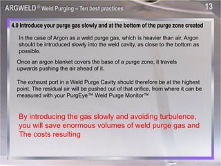 Weld Purging 2011 Best Practices | PDF