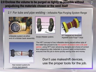 Weld Purging 2011 Best Practices | PDF