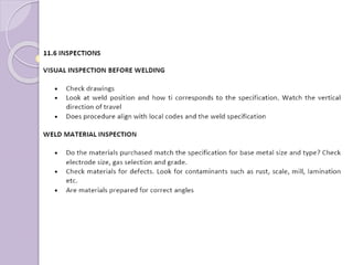 Weld quality testing | PPTX