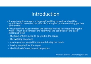 Weld Repair | PDF
