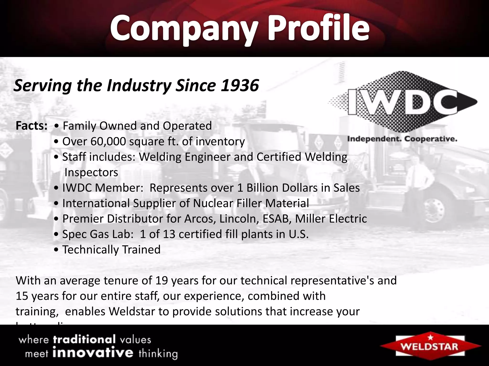 Weldstar presentation nuclear (slideshare) | PPTX