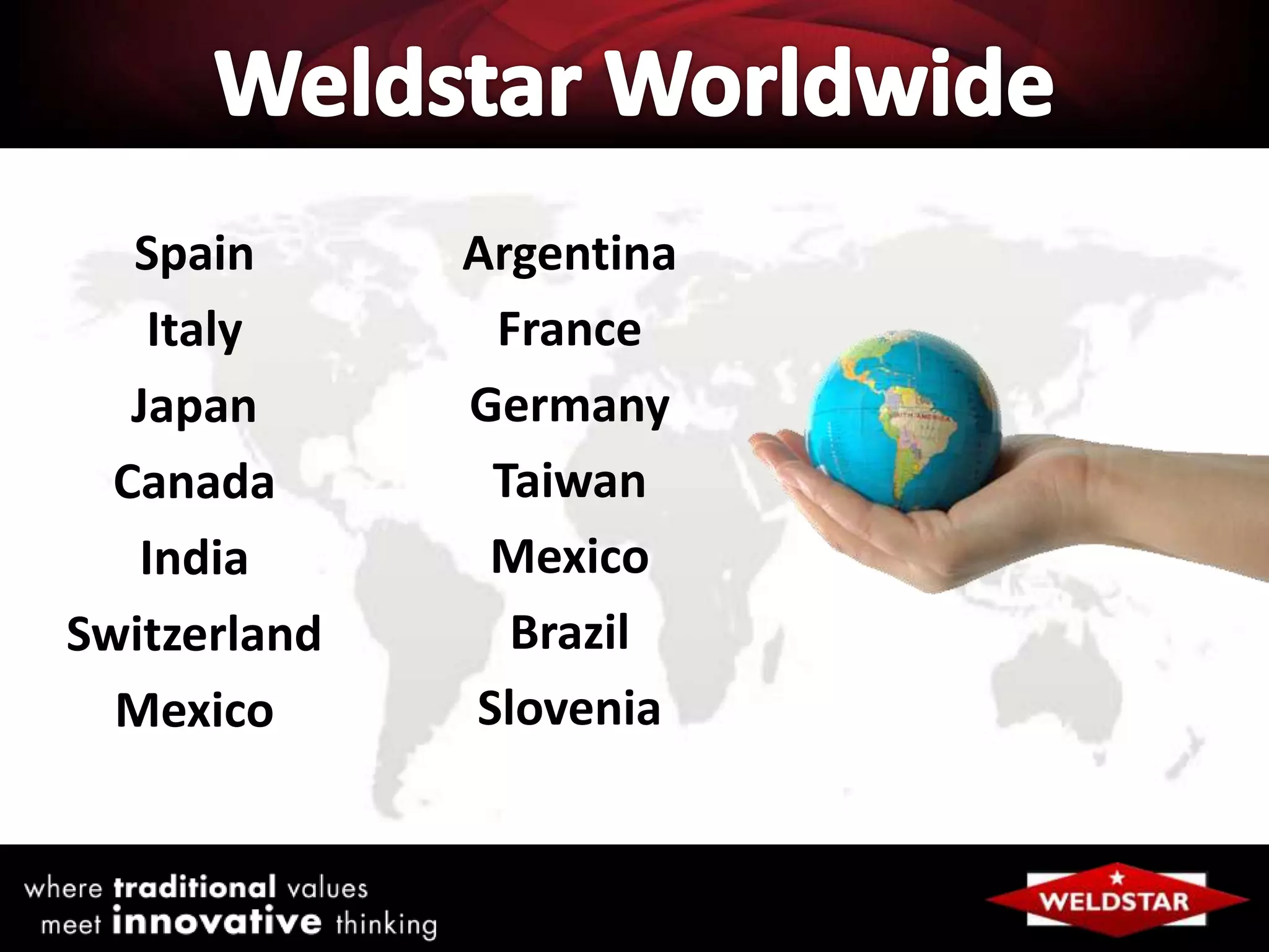 Weldstar presentation nuclear (slideshare) | PPTX