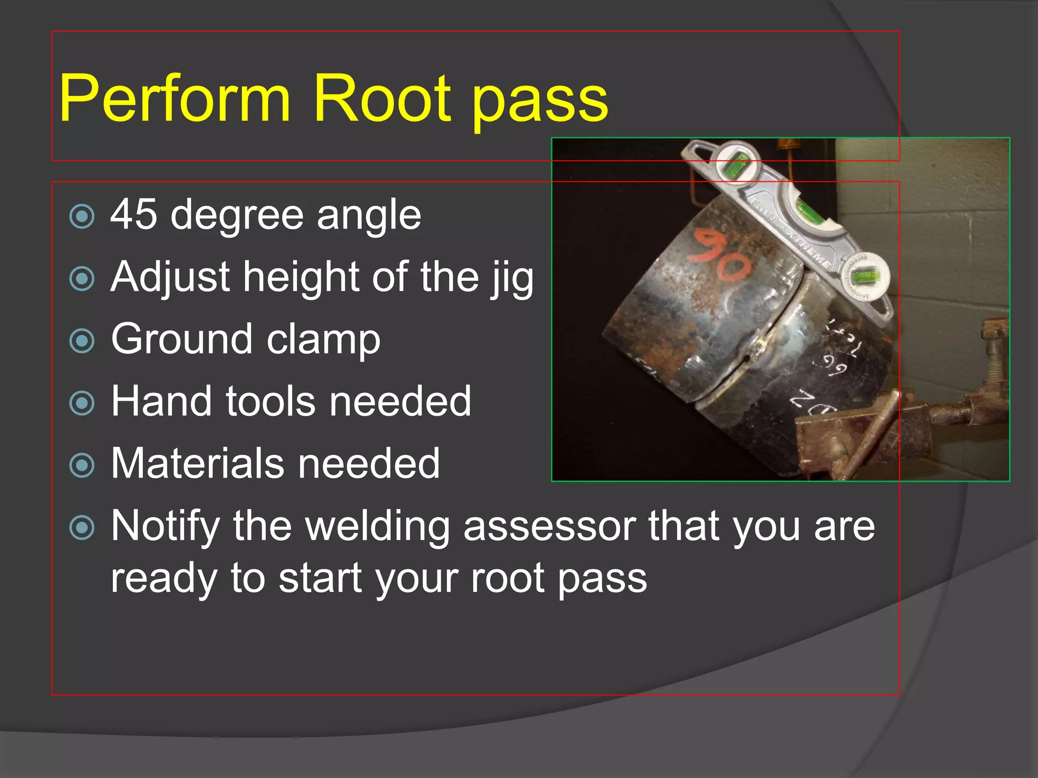 Tips: Weld steel pipe in 6G using smaw | PPTX