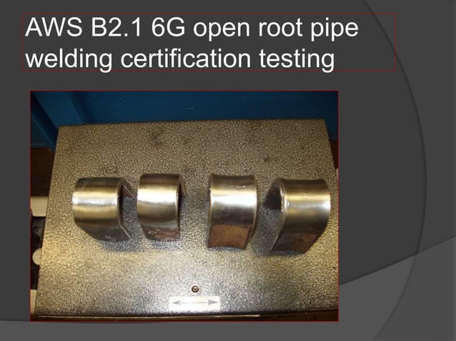 Weld Carbon Steel Pipe in 6G using SMAW | PPTX