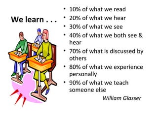 We learn | PPT