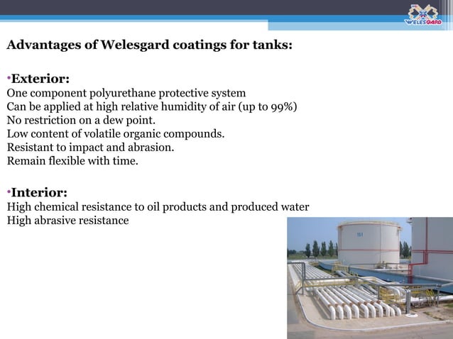 Welesgard. Oil n gas coating application | PPT