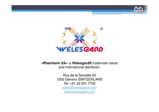 Welesgard. water tank refurbishment | PPT