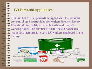 Welfare Measures of Factory Act,1948 | ODP