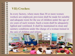 Welfare Measures of Factory Act,1948 | ODP