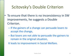 Welfare economics | PPSX