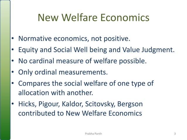 Welfare economics | PPT