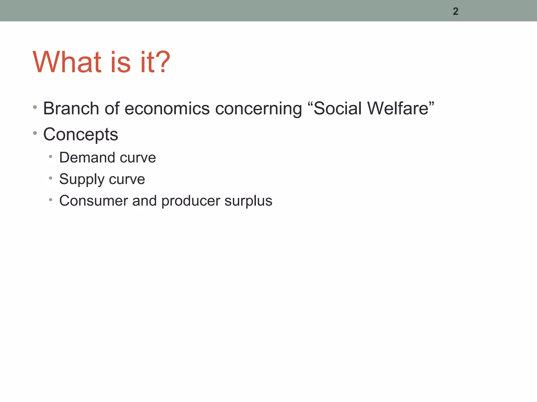 Welfare eonomics final | PPT