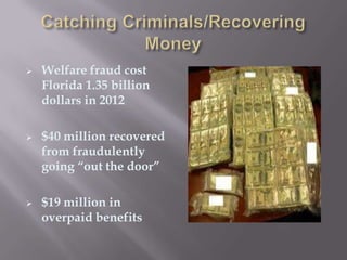 Welfare fraud presentation | PPTX | Crime & Harmful Acts to Individuals ...