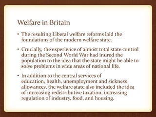 Welfare in britain | PPT