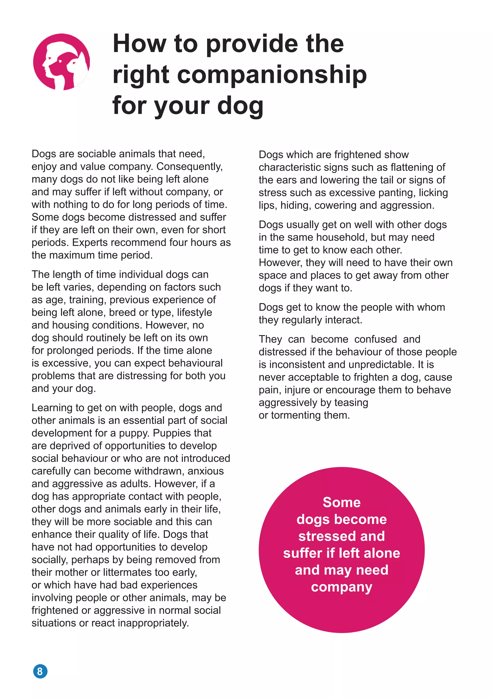 Welfare of dogs act information | PDF