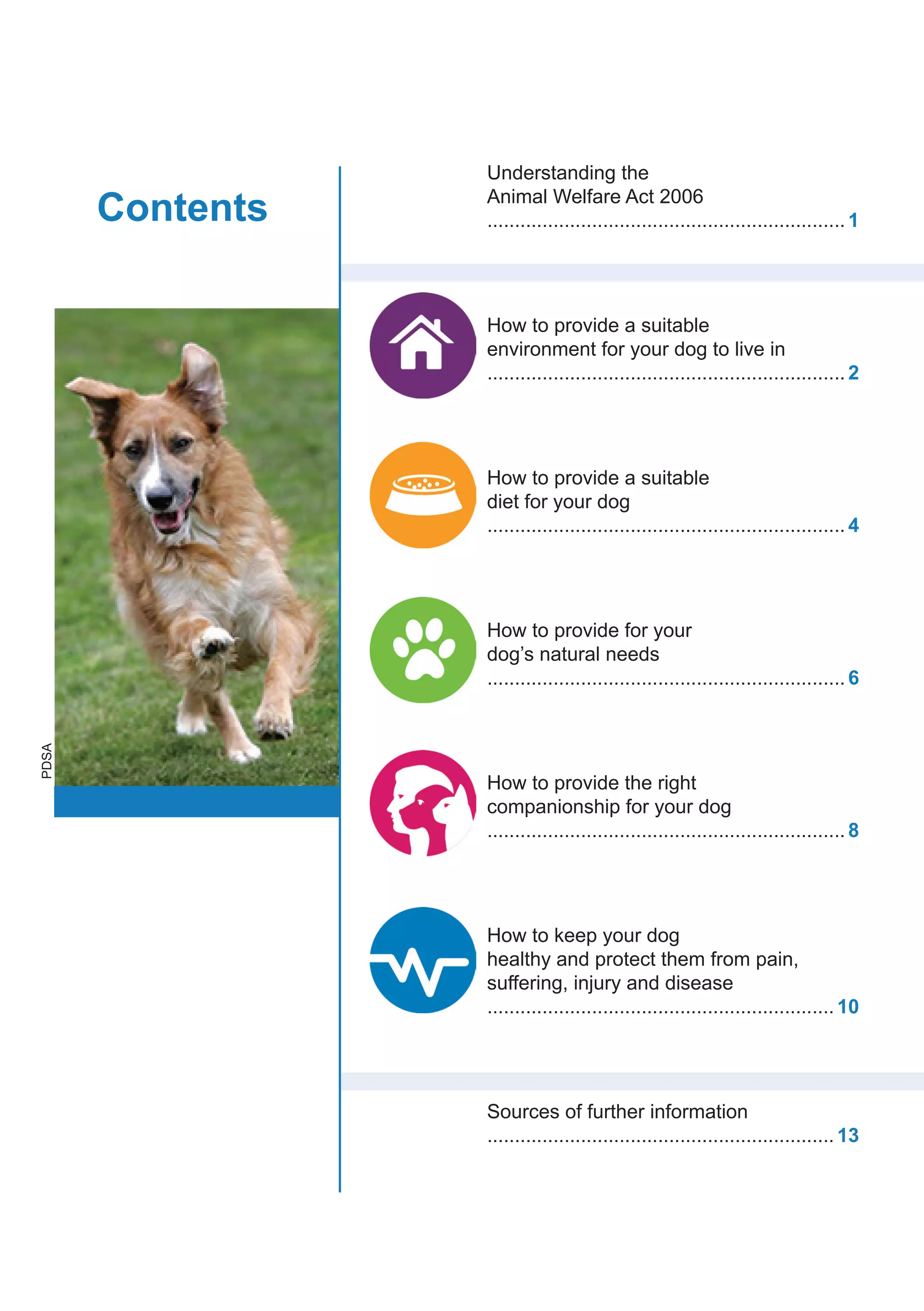 Welfare of dogs act information | PDF